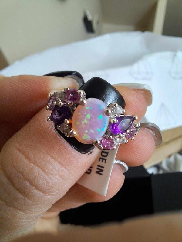 Lab-Created Opal Ring Sterling Silver | Kay