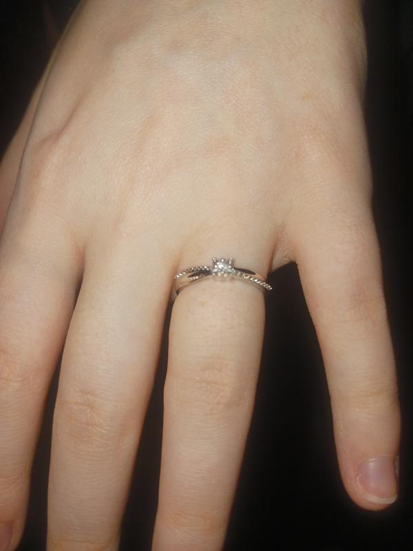 Diamond Accent Sculpted Promise Ring Sterling Silver | Kay