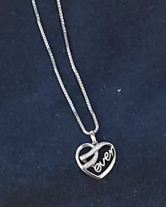 4Ever Heart Necklace 1/20 ct tw Diamonds Sterling Silver | Kay