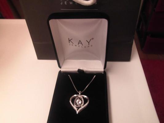Unstoppable Love Necklace Lab-Created Sapphire Sterling Silver | Kay