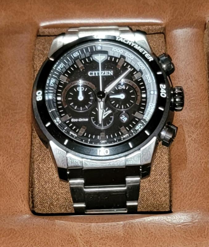 Citizen Ecosphere Men's Chronograph Watch Box Set CA4150-67E | Kay