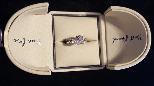 Ever Us Two-Stone Diamond Ring 1 ct tw Round-cut 14K White Gold | Kay
