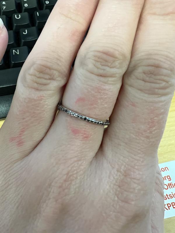 Black Diamond Ring Sterling Silver | Kay