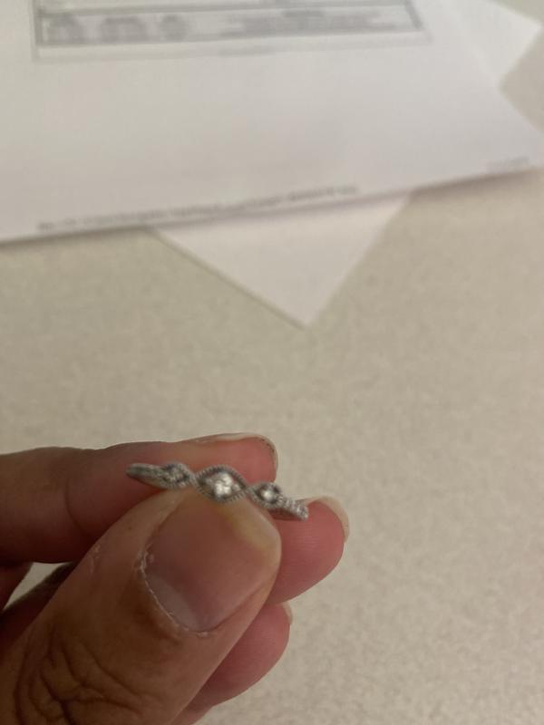 Emmy London Diamond Ring 1/8 ct tw Sterling Silver | Kay