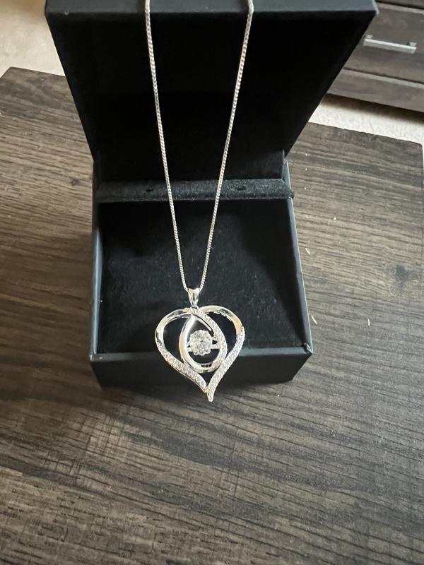Unstoppable Love Necklace Lab-Created Sapphire Sterling Silver | Kay