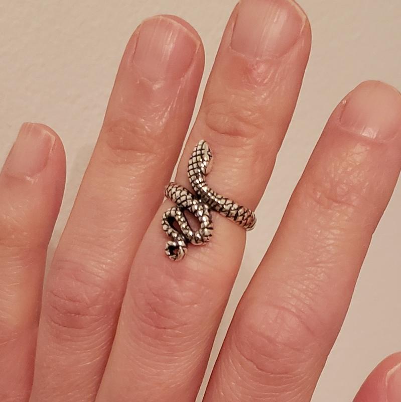 Snake Toe Ring Sterling Silver | Kay