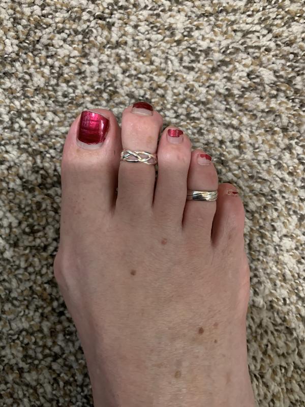 Woven Toe Ring Sterling Silver | Kay