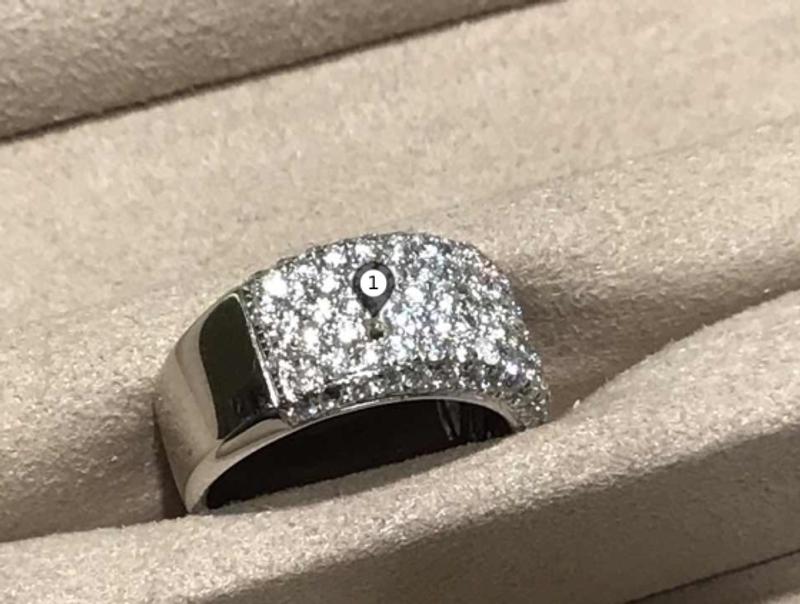 Previously Owned Diamond Anniversary Ring 2 ct tw 14K White Gold | Kay ...