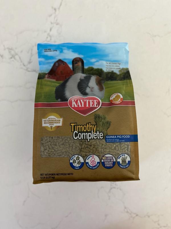 Kaytee Timothy Complete Guinea Pig Food, 9.5 lb. Bag at Tractor Supply Co