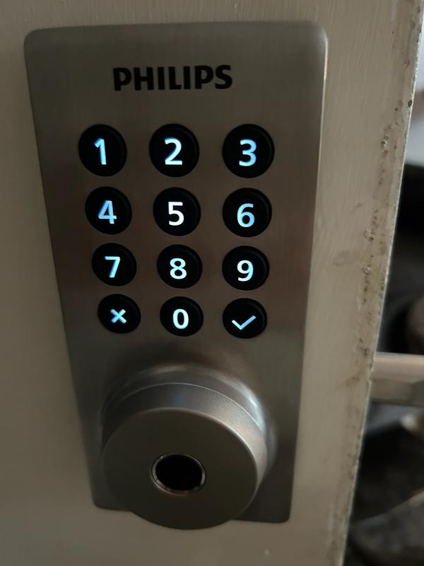 Philips 4200 Series Matte Black Smart Wi-Fi and Bluetooth Keypad ...
