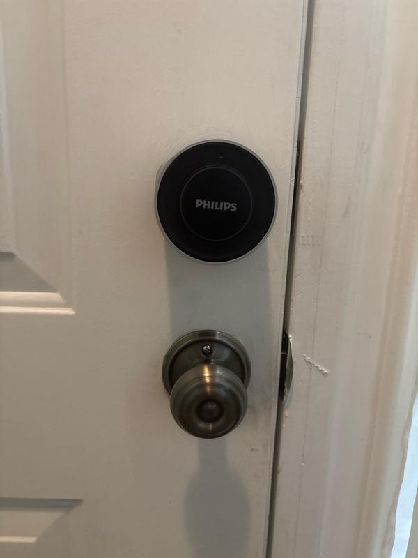 Philips Retrofit Black Smart Wi-Fi and Keypad Electronic Deadbolt Lock ...