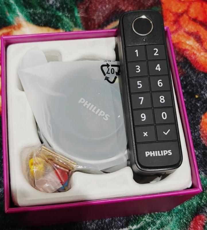 Philips Retrofit Black Smart Wi-Fi and Keypad Electronic Deadbolt Lock ...