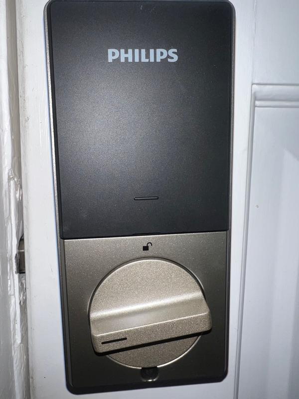 Philips 4200 4200 Series Matte Black Smart Wi-Fi and Bluetooth Keypad ...