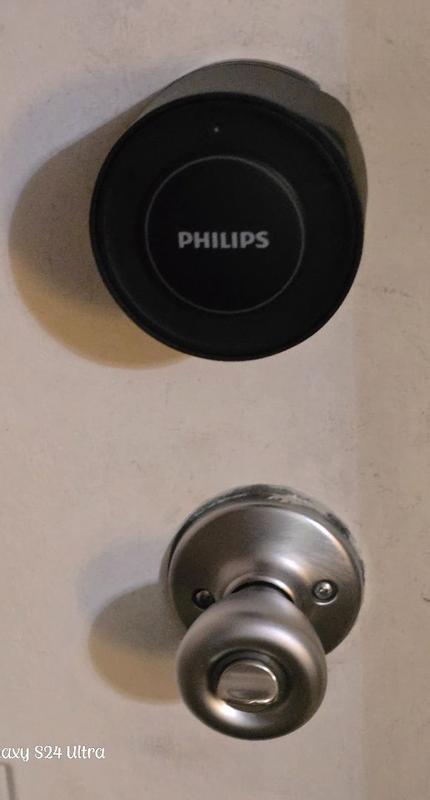 Philips 3000 Retrofit Black Smart Wi-Fi and Electronic Deadbolt Lock in ...