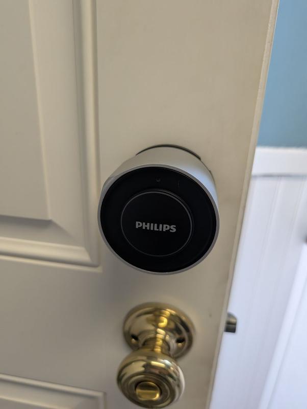 Philips Retrofit Black Smart Wi-Fi and Keypad Electronic Deadbolt Lock ...