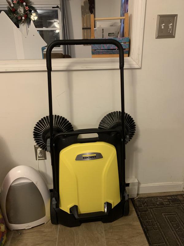 Karcher Walk Behind Outdoor Push Sweeper S 4 Twin for Workshops ...