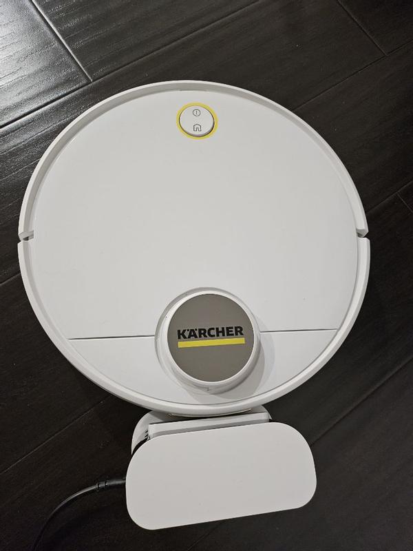 Karcher RCV 3 Robot Vacuum Cleaner with Mop Function 2500Pa Remote ...