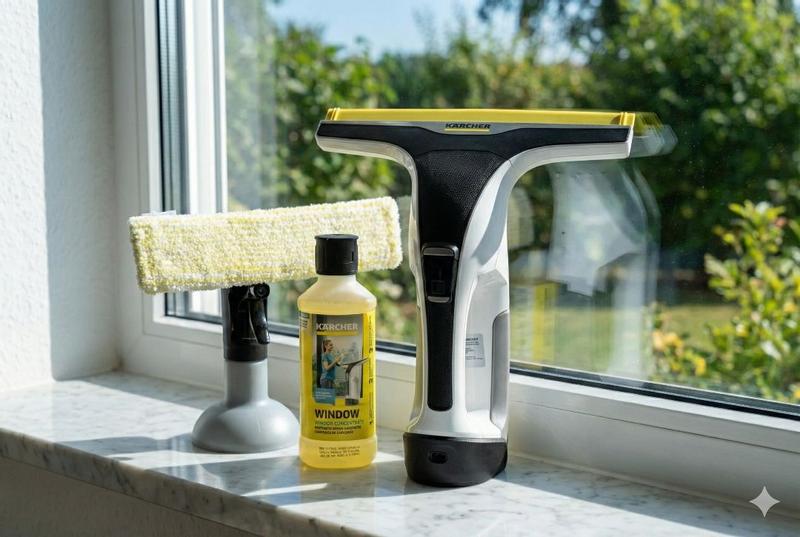 Karcher WV 6 Plus Window Vacuum Squeegee Perfect for Showers Mirrors ...