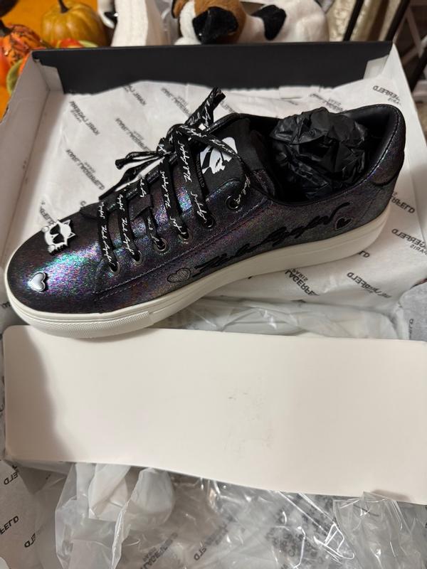 KARL LAGERFELD PARIS Cate Pins Lace Up Sneakers - Macy's