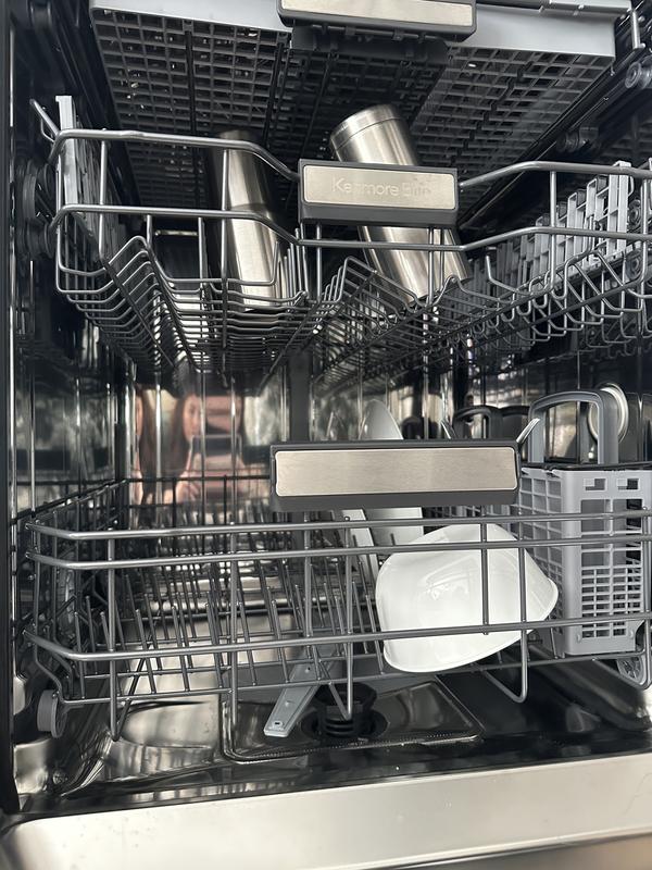 Kenmore Elite 24-in Top Control Built-in Dishwasher ( Stainless steel ...