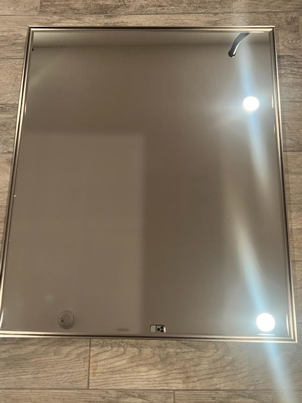 TETOTE 60x36 Inch Oil Rubbed Bronze Beveled Bathroom Vanity Mirror ...