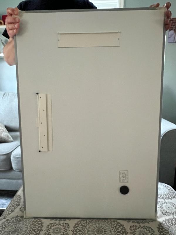 TETOTE 22x30 Inch Beveled Bathroom Mirrors Vanity Mirror Frameless ...