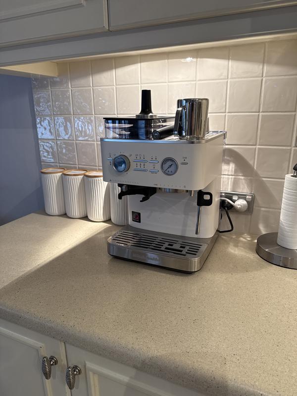 KitchenAid Semi Automatic Espresso Machine with Burr Grinder, KES6551 ...