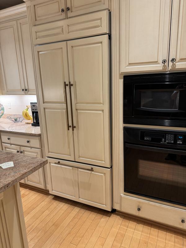 KitchenAid 20.8-cu ft Built-In French Door Refrigerator with Ice Maker ...
