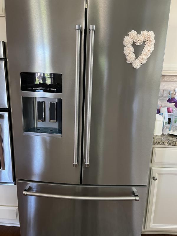 KitchenAid 27-cu ft French Door Refrigerator with water and Ice ...