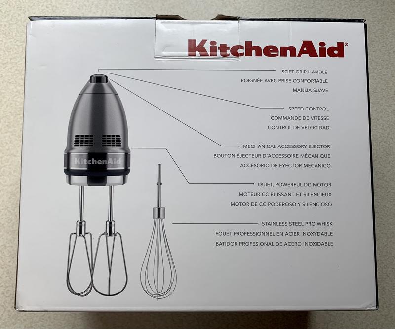 KitchenAid 7-Speed Hand Mixer with Turbo Beaters II, White at Tractor ...