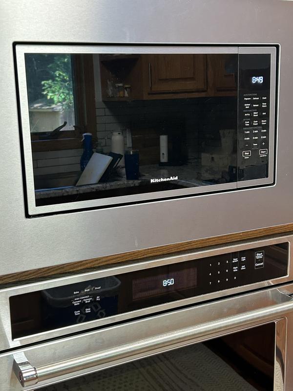 KitchenAid 1.5-cu ft Medium 1500-Watt Air Fry Sensor Cooking Controls ...