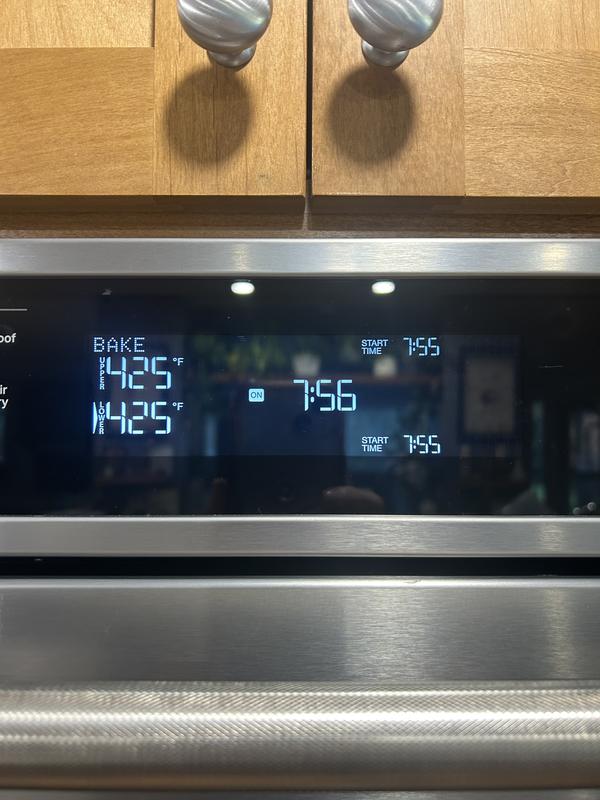 KitchenAid 30-in Double Electric Wall Oven with Air Fry Single-fan and ...