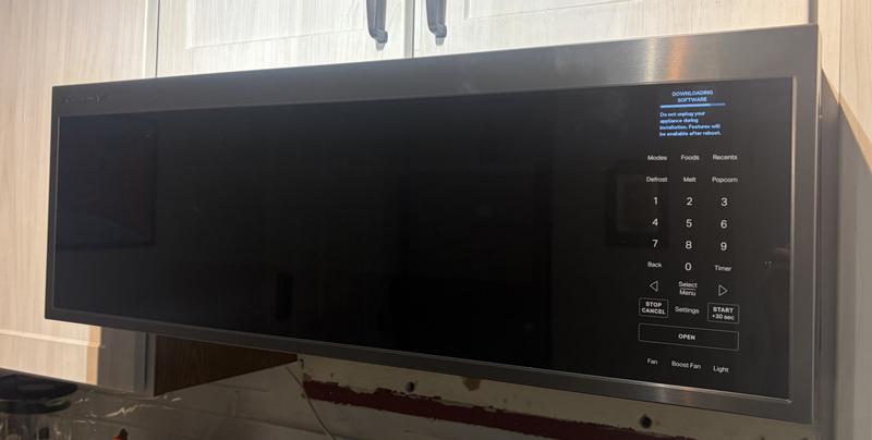 KitchenAid 1.1-cu ft Low Profile Over-the-Range Microwave with Sensor ...