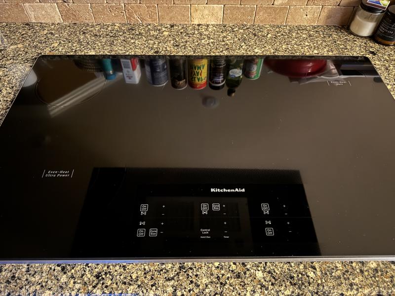 KitchenAid 36-in 5 Burners Smooth Surface (Radiant) Stainless Steel ...