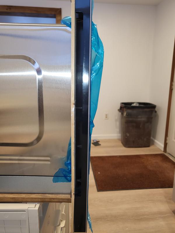 Whirlpool Countertop Microwave Trim Kit (Black-on-stainless) MK2220AS ...