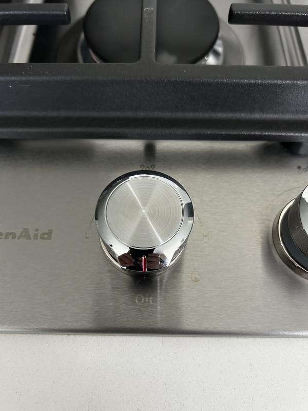 KitchenAid 30-in 5 Burners Stainless Steel Gas Cooktop (Griddle ...