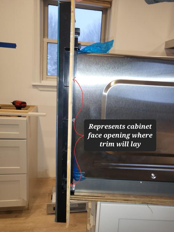 Whirlpool Countertop Microwave Trim Kit (Black-on-stainless) MK2220AS ...