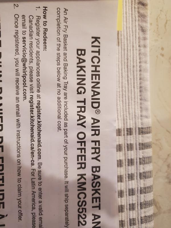 KitchenAid 1.5-cu ft Medium 1500-Watt Air Fry Sensor Cooking Controls ...