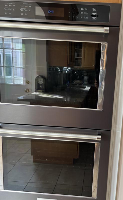 KitchenAid 30-in Double Electric Wall Oven with Air Fry Single-fan and ...