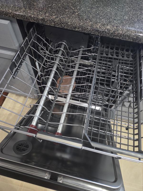 KitchenAid 360 MAX JETS 24-in Front Control Built-In Dishwasher With ...
