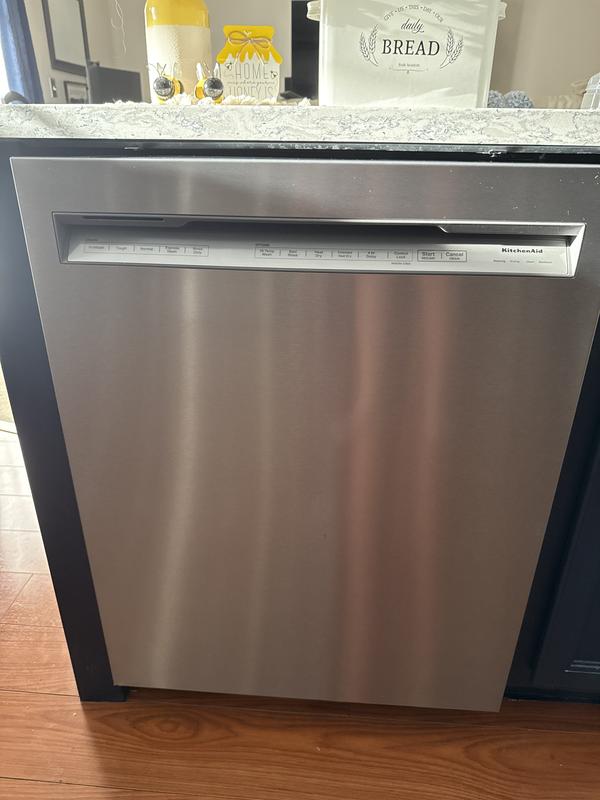 KitchenAid 360 MAX JETS 24-in Front Control Built-In Dishwasher With ...