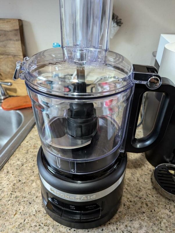 KitchenAid Easy Store 7-Cup Food Processor in Contour Silver, KFP0718CU ...