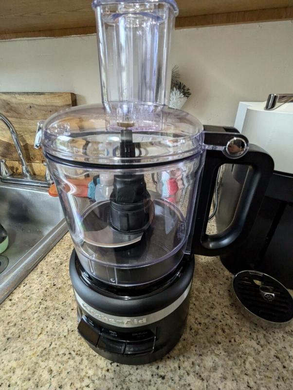 KitchenAid Easy Store 7-Cup Food Processor in Contour Silver, KFP0718CU ...