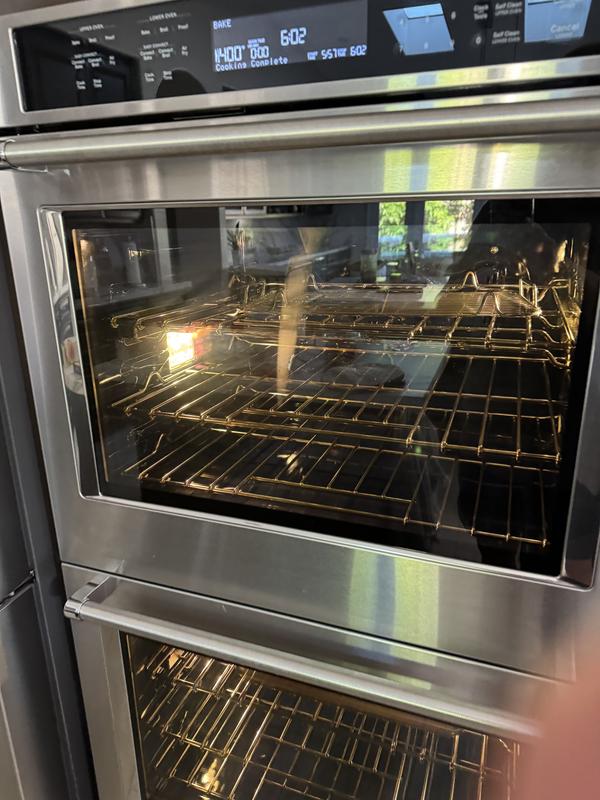 KitchenAid 30-in Double Electric Wall Oven Single-fan Self-cleaning ...