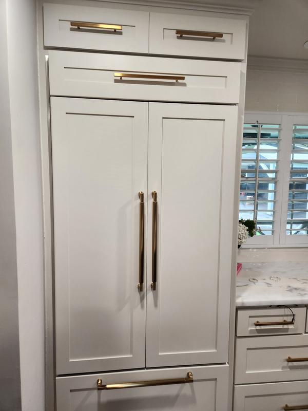 KitchenAid 20.8-cu ft Built-In French Door Refrigerator with Ice Maker ...