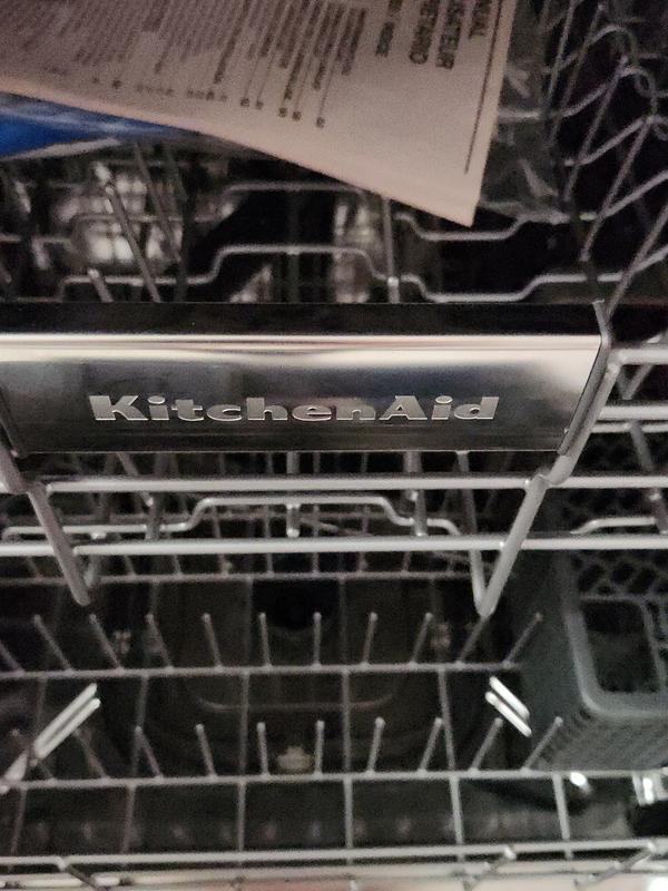KitchenAid 24-in Front Control Built-In Dishwasher (Stainless Steel ...