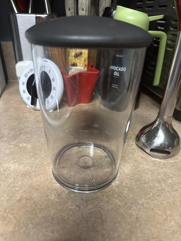 KitchenAid 2-Speed Cranberry 200-Watt Immersion Blender with Accessory ...