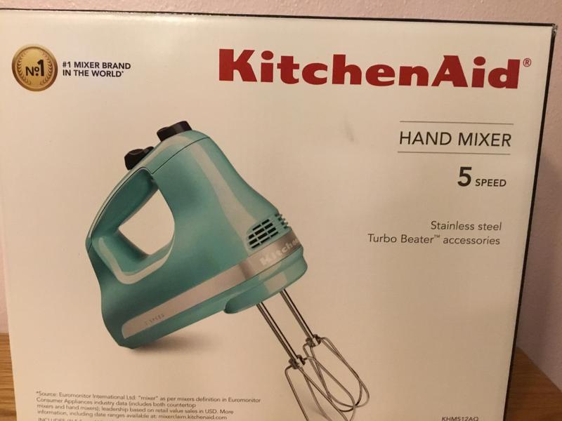 KitchenAid Ultra Power 5-Speed Hand Mixer in Empire Red, KHM512ER at ...