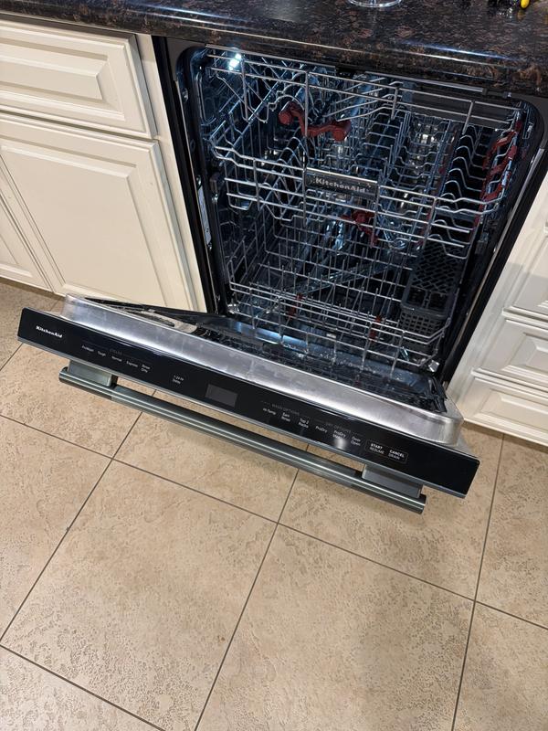 KitchenAid 24-in Top Control Built-in Dishwasher ( Juniper ) With Third ...