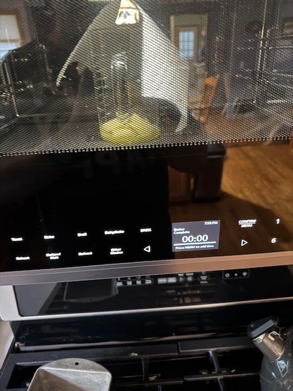 KitchenAid 1.1-cu ft Air Fry Over-the-Range Convection Microwave with ...